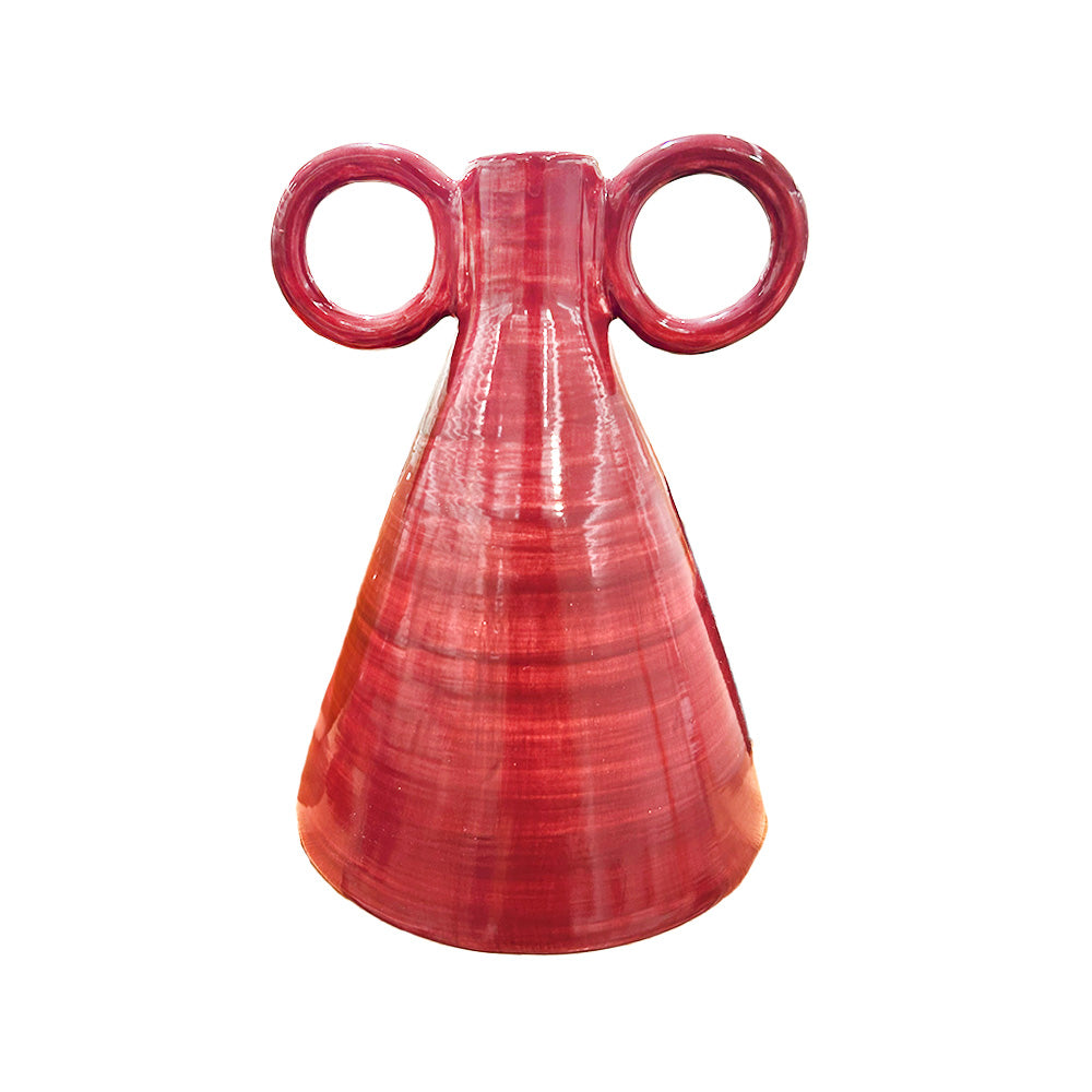 Vaso de Cerâmica Nairóbi Marsala - Lolahome